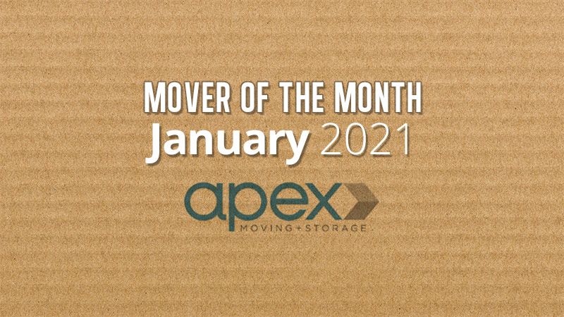 Apex Moving and Storage Wins January Mover of the Month :: Move For Hunger