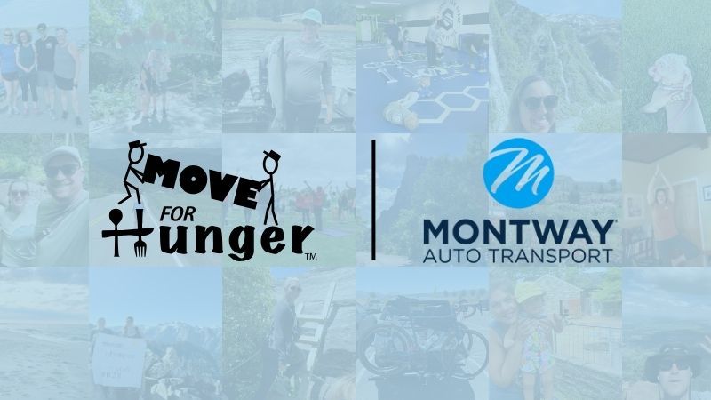 Montway Auto Transport and Move For Hunger Partnership